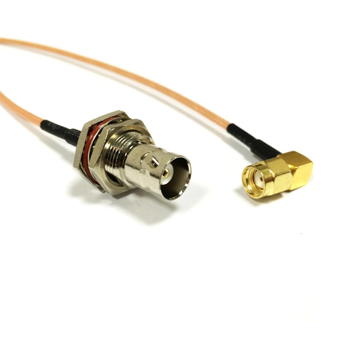 SMA - BNC pigtail кабель 15 см, RPSMAJW-BNCKY