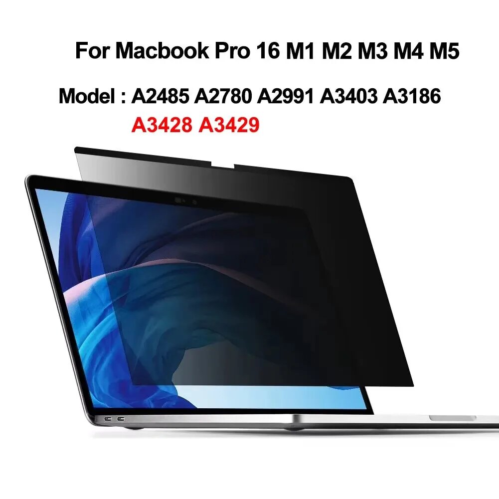 Защитная пленка от подглядывания для Macbook Pro 16 M1 M2 M3 M4 M5