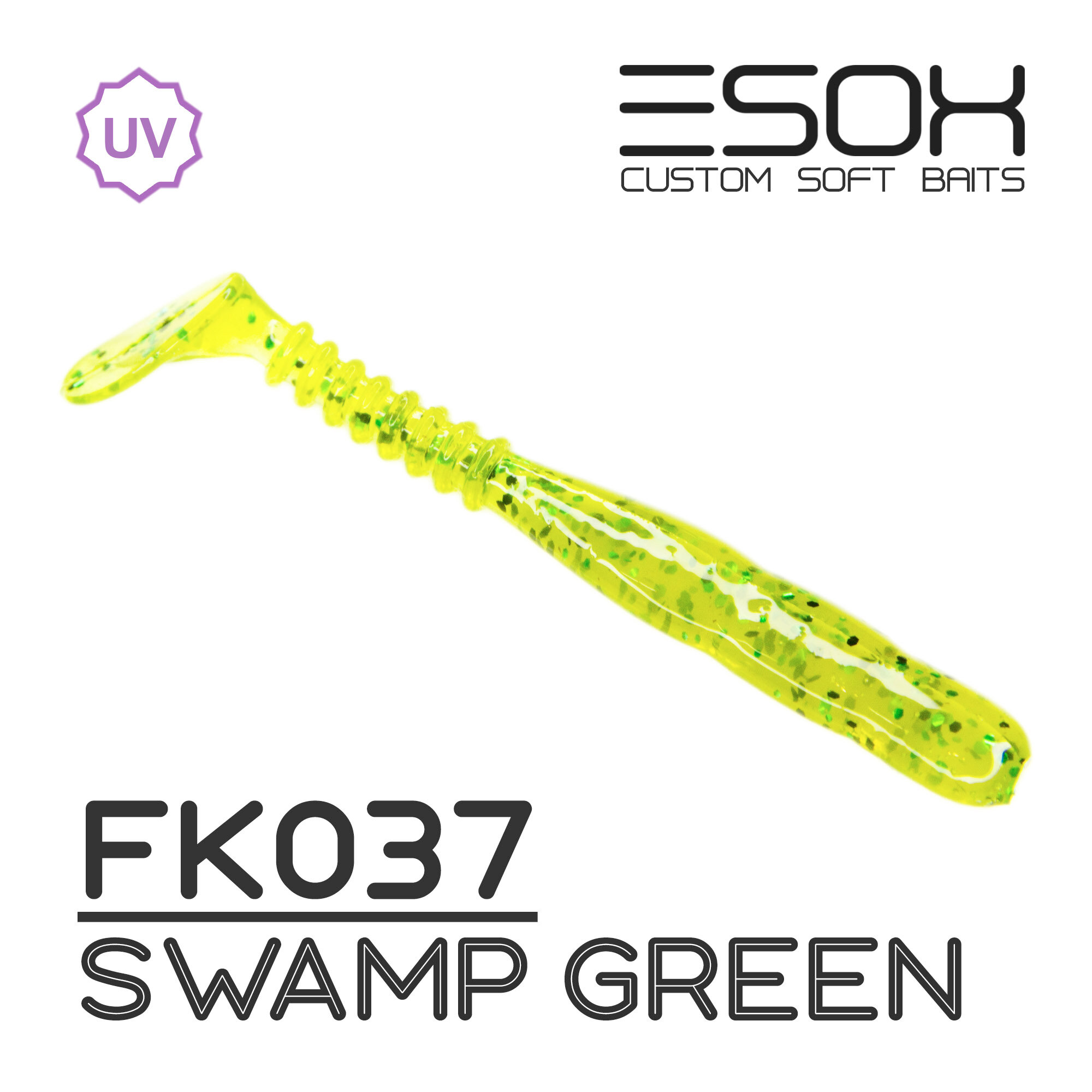 Мягкая приманка для рыбалки ESOX RockBabe Shad 2" (52мм) 10 шт