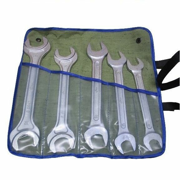 Набор рожковых ключей КГД 5 22-36мм. 5шт. в сумке, Новосибирский инструмент