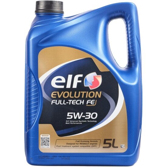 Моторное масло Elf Evolution Full-Tech FE 5W-30 синтетическое 5 л