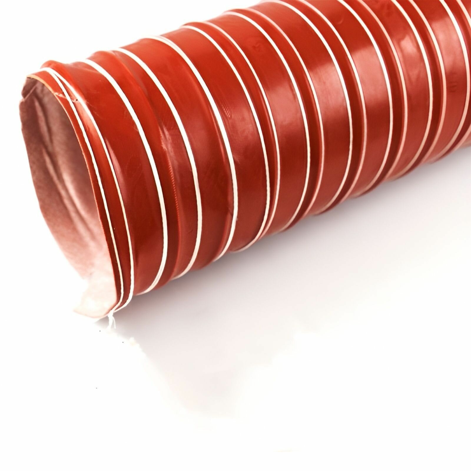 Диаметр воздуховода 19-80 мм красный термостойкий воздуховод длиной 2 м