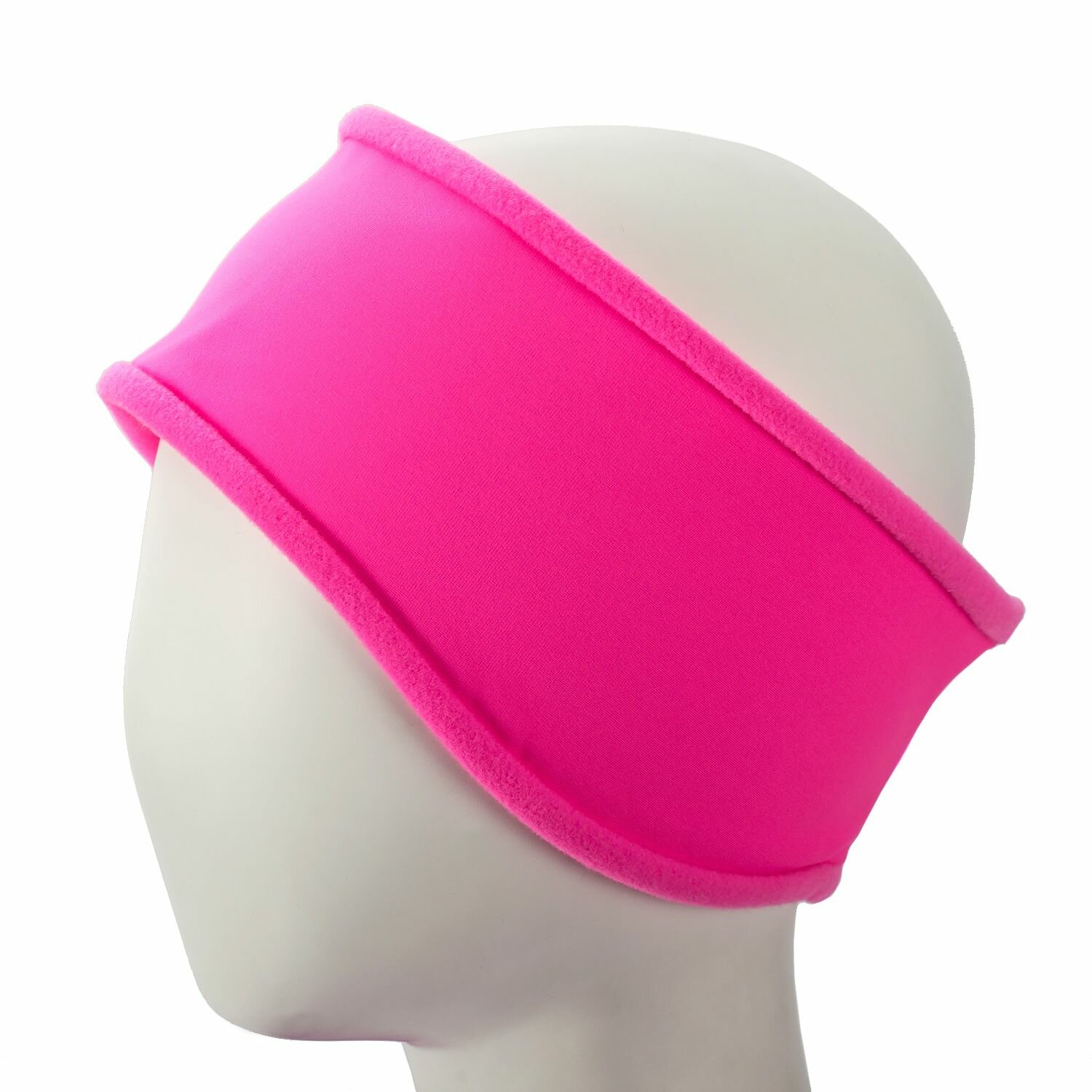 Повязка детская на голову из ткани vuelta " Ярко-Розовая" Размер S