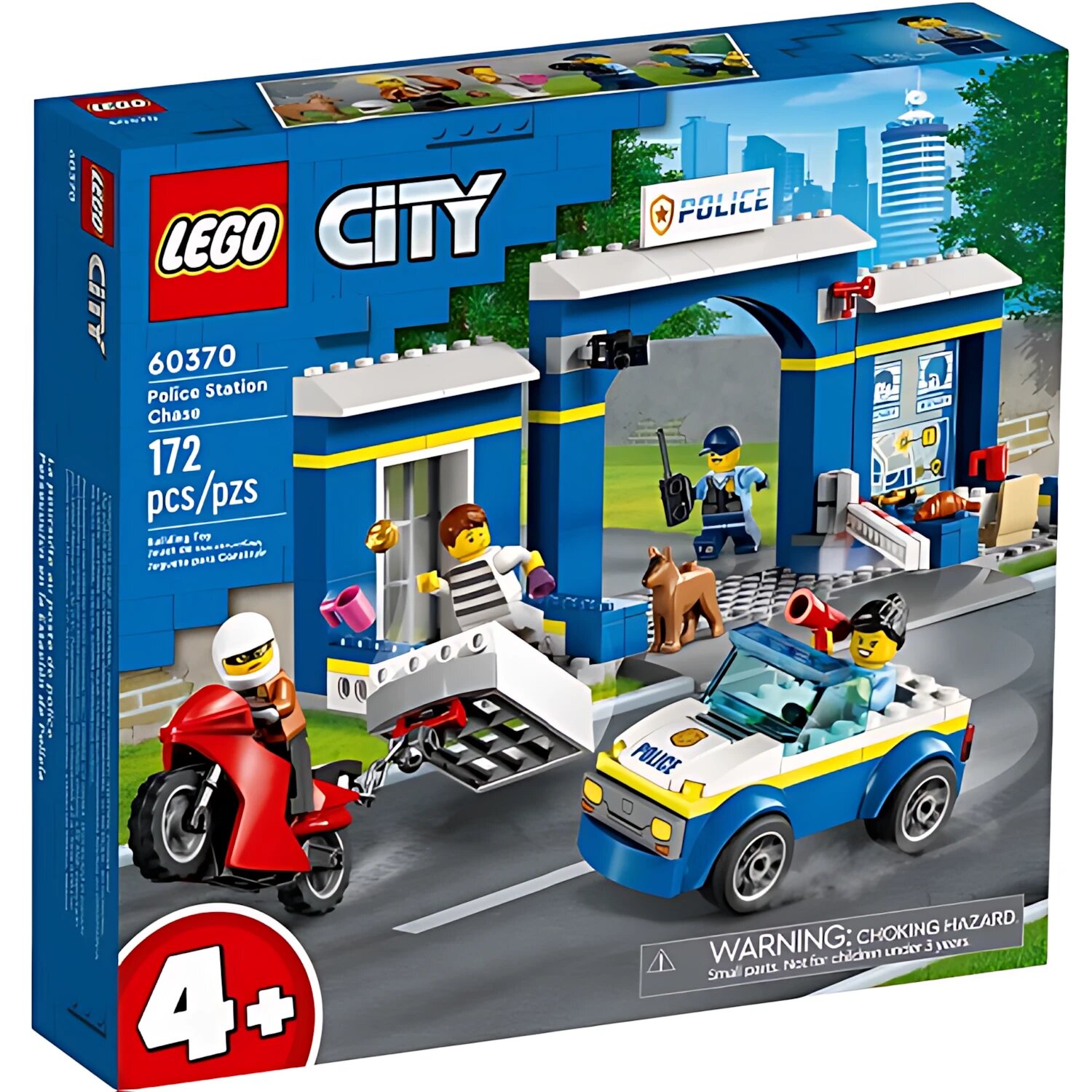 Конструктор LEGO City 60370 Побег из полицейского участка