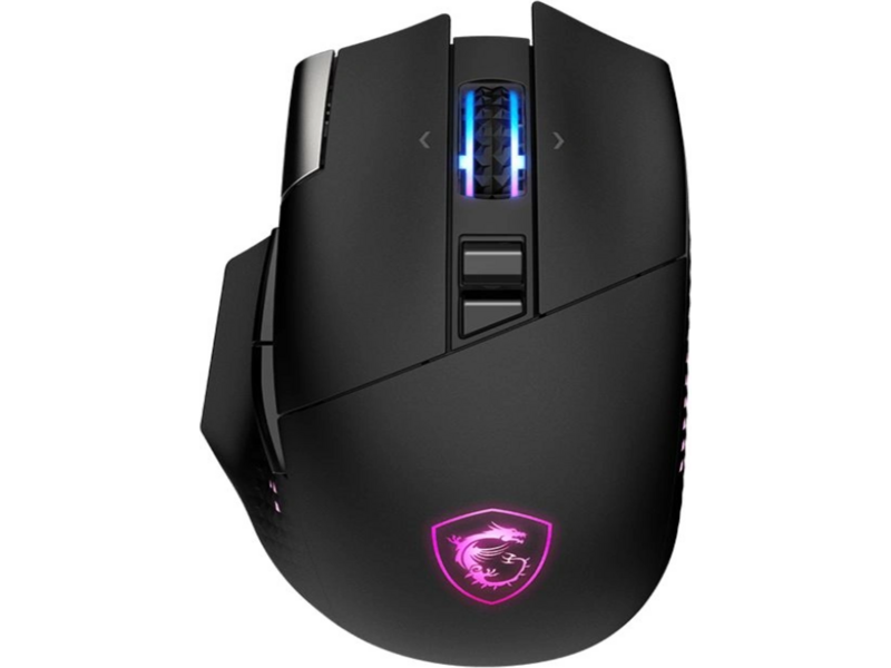 Мышь VERSA PRO W черный оптическая 26000dpi беспров. BT/Radio USB 15but (S12-4301340-CLA)