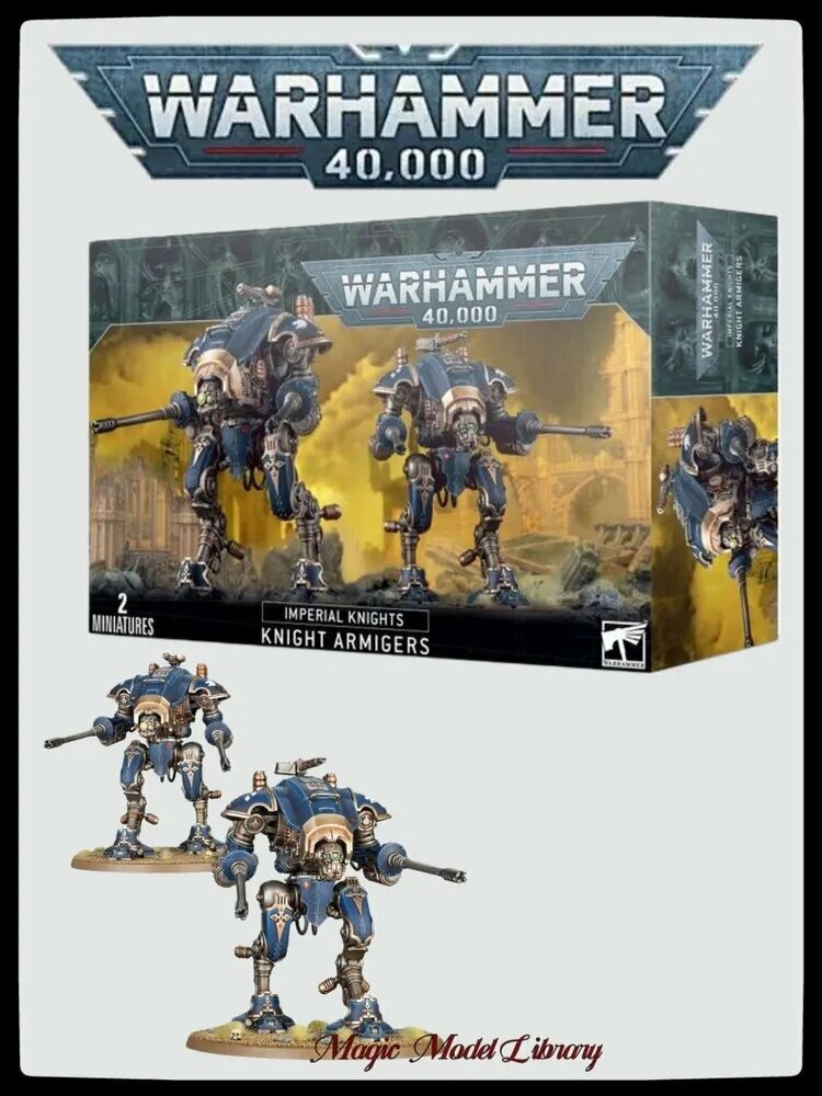 Фигурки Warhammer 40k - Imperial Knights: Knight Armigers, Brand new boxed