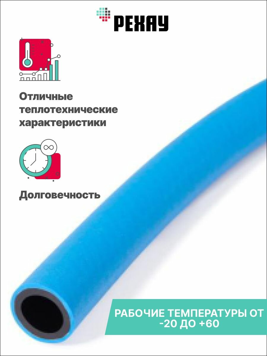Морозоустойчивый армированный шланг REHAU RAUFILAM-SOFT SLIDETEC, 50 метров (DN6)