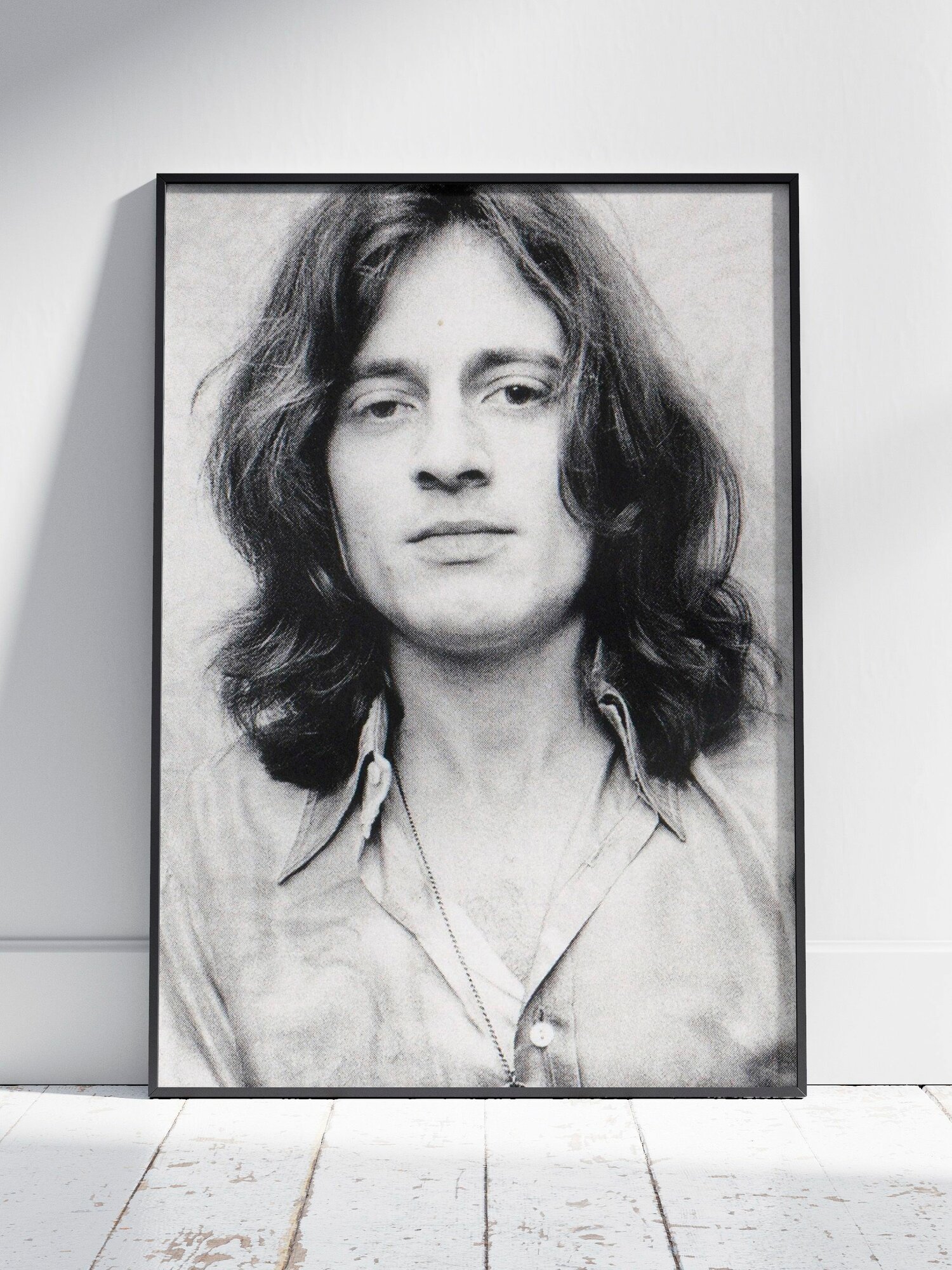 Плакат на стену для интерьера Лед Зеппелин (Джон Пол Джонс - John Paul Jones 5) - Постер по музыке и артисту формата A4 (21x30 см)