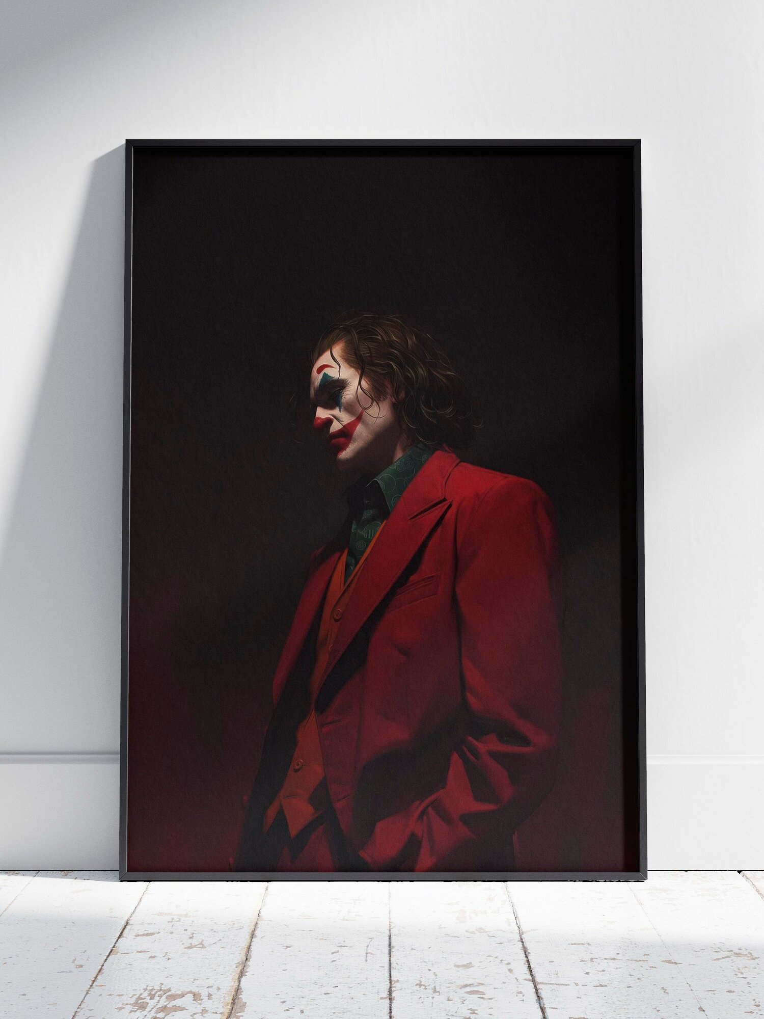 Плакат на стену для интерьера Joker 2019 (Джокер - Артур Флек 21) - Постер по фильму и кино формата A4 (21x30 см)