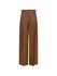 Брюки палаццо Elisabetta Franchi Straps palazzo trousers, размер 42, brown