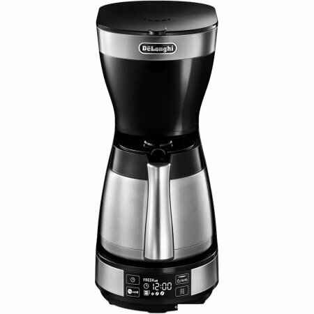 Кофеварки электрические Delonghi Кофеварка капельная Delonghi ICM16731 Чёрно-серый