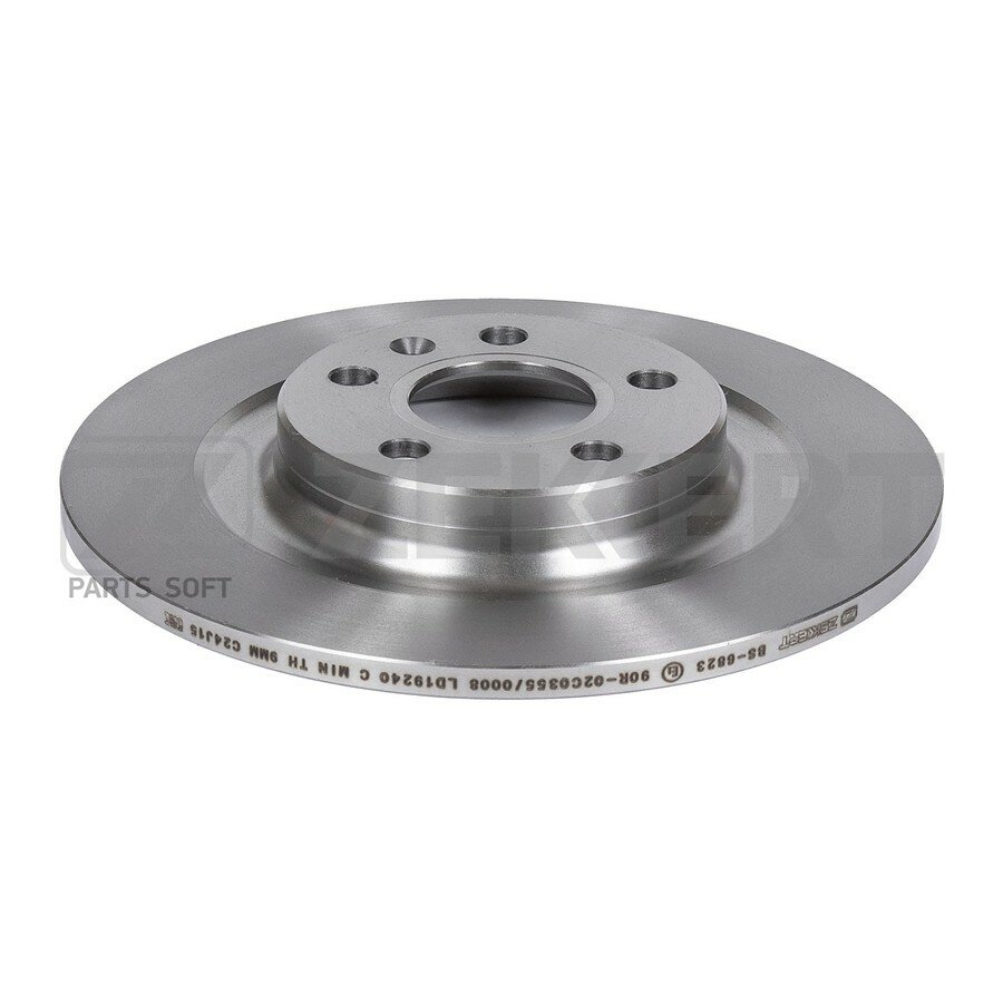 ZEKKERT BS-6823 Диск тормозной задн. Geely Tugella 19- ()