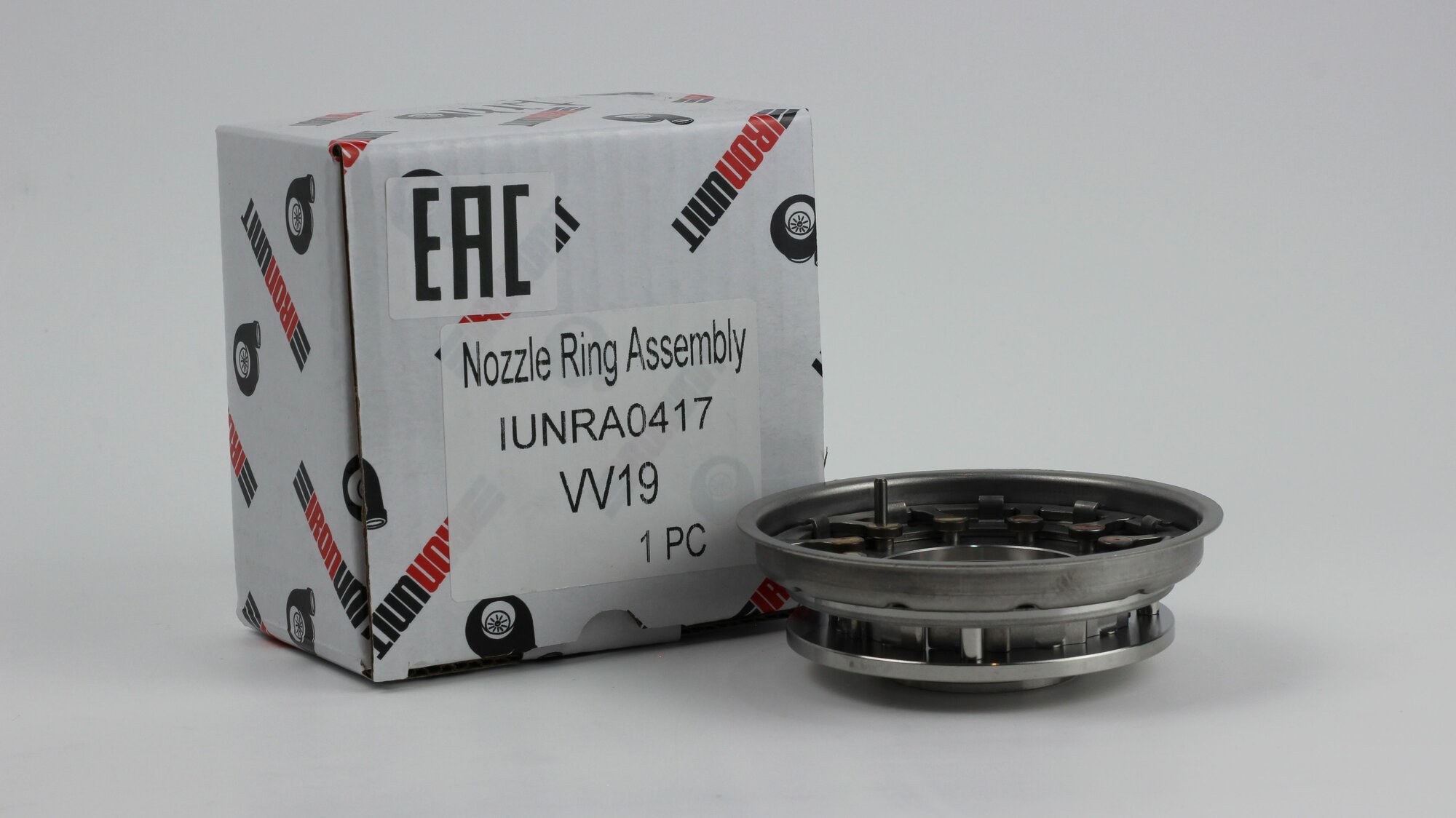 Геометрия турбины IUNRA0417 для MTI3510AV, MTI3510GR, MTI3510SL, MTI3510WA, MTI6504SL, MTI6504WA, MTI7602SL, VB22, VB23, VB36, VB37, VJ38, VJ44, VV19