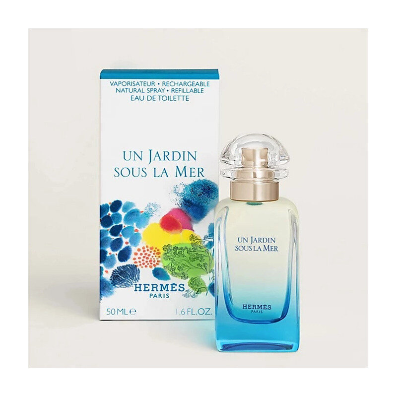 Туалетная вода Hermes Un Jardin Sous La Mer 50 мл Унисекс / Эрмес Ун Жарден Су Ля Мер / Сад под морем