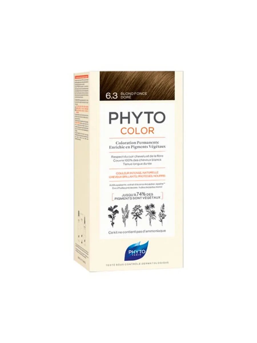 Phyto Color Краска для волос темный золотистый блонд оттенок