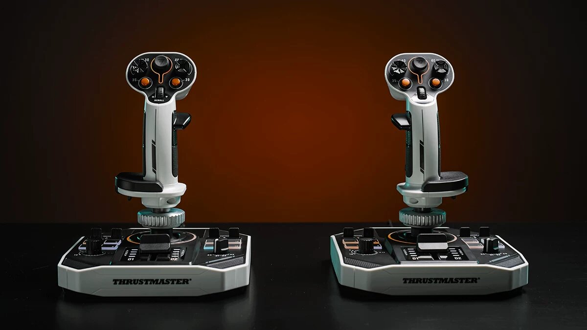 Thrustmaster SOL набор из двух ручек управления, левая и правая, совместимость с Star Citizen и Elite Dangerous