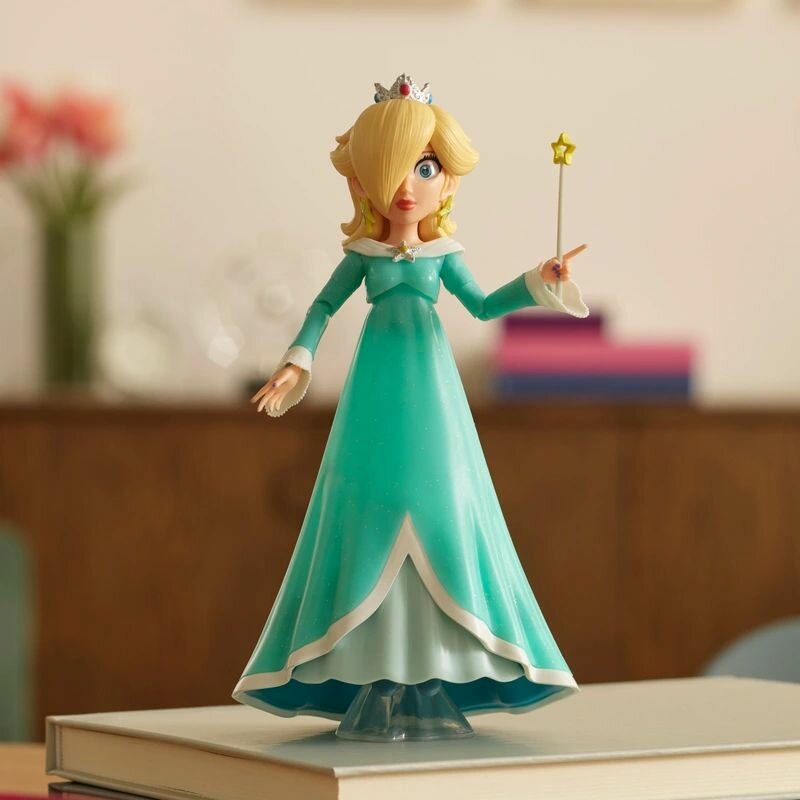 Фигурка Розалина Nintendo The Super Mario Galaxy Movie: Rosalina Action Figure, 13 см