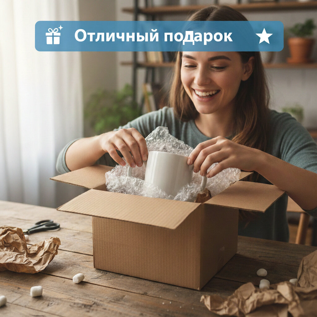 Кружка Мопс — фото 1