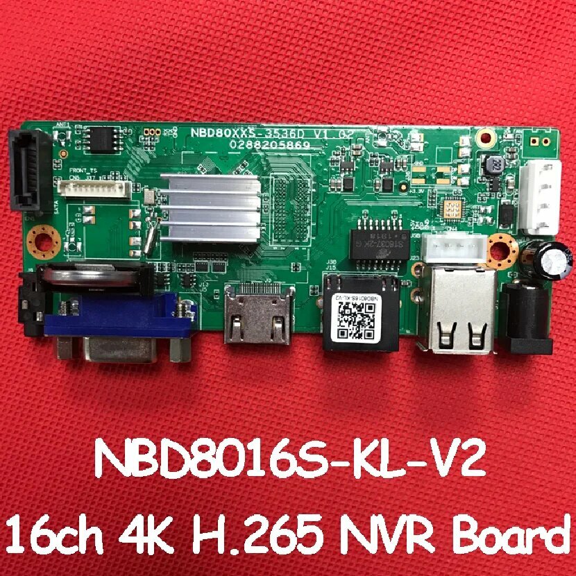 XM NVR NBD8016S-KL-V2 сетевой видеорегистратор 16 каналов 4K
