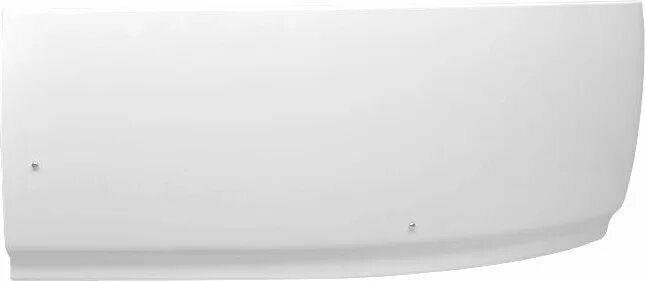 Экран под ванну Aquanet Capri 176554 пластиковый, белый, левый, округлый, с креплением
