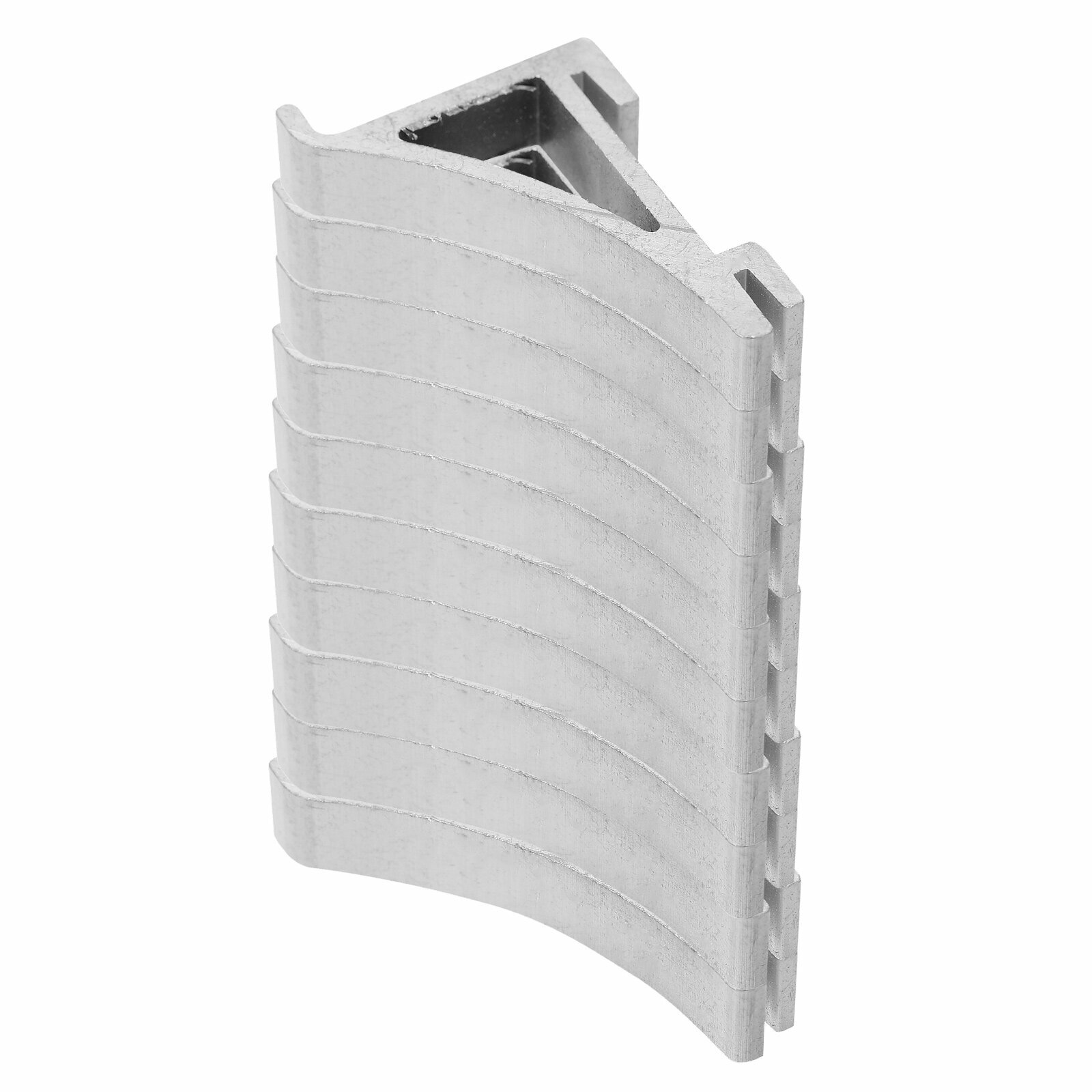 Зажимы для холодильника, зажимы для полок в баре из нержавеющей стали, крючки для морозильной камеры, зажимы для поддержки морозильной камеры, кронштейны-крючки, аксессуары, 10 шт. (большие алюминиевые крючки размера 4)