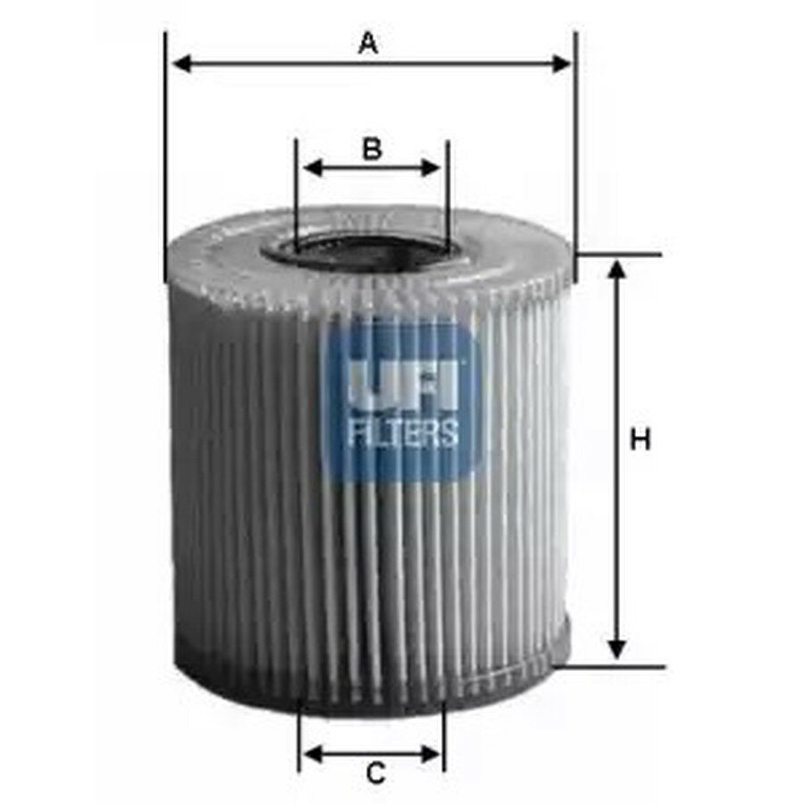 UFI 2508500 Фильтр масляный
