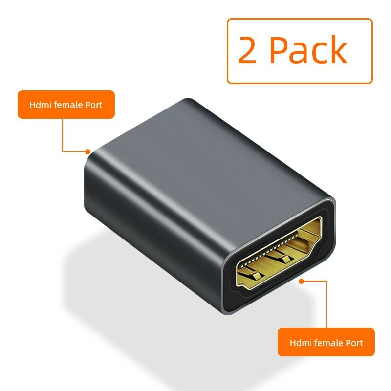 Удлинительный кабель HDMI «мама-мама», адаптер для док-станции, интерфейс преобразования, женский удлинитель, женский