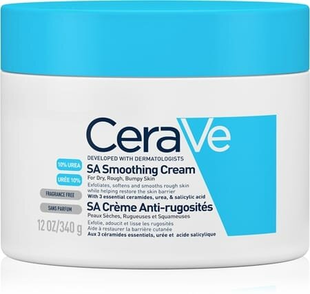 CeraVe Крем для ухода за кожей SA, для сухой и очень сухой кожи, 340 г