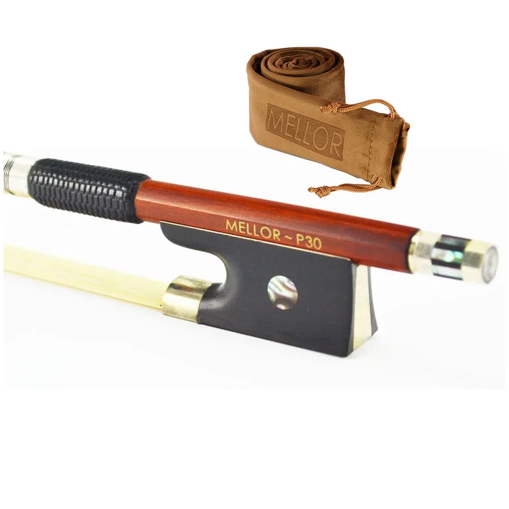 Профессиональный смычок для скрипки MELLOR P30 из пернамбуко
