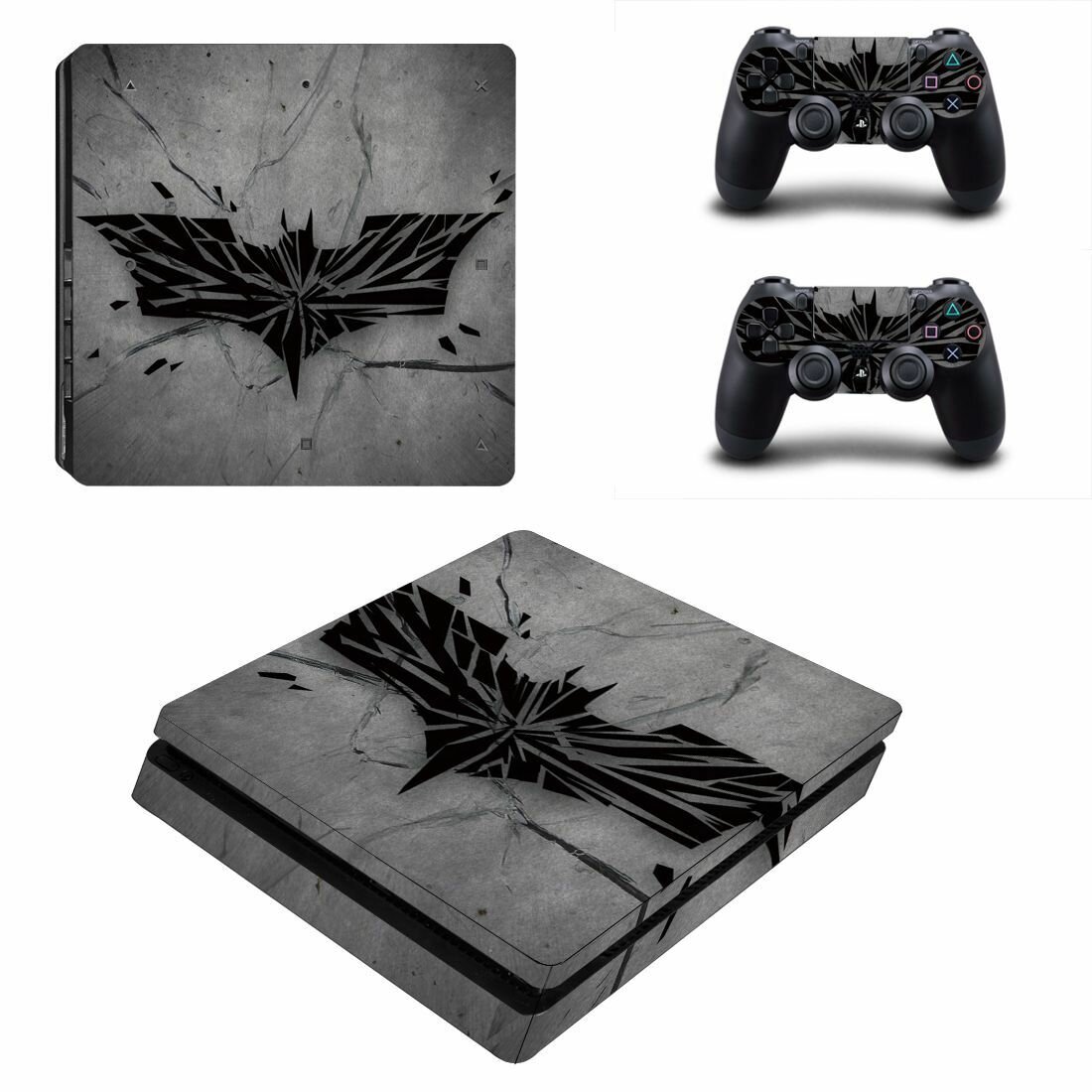 Набор наклеек Sony PlayStation 4 Slim защитная виниловая наклейка для консоли