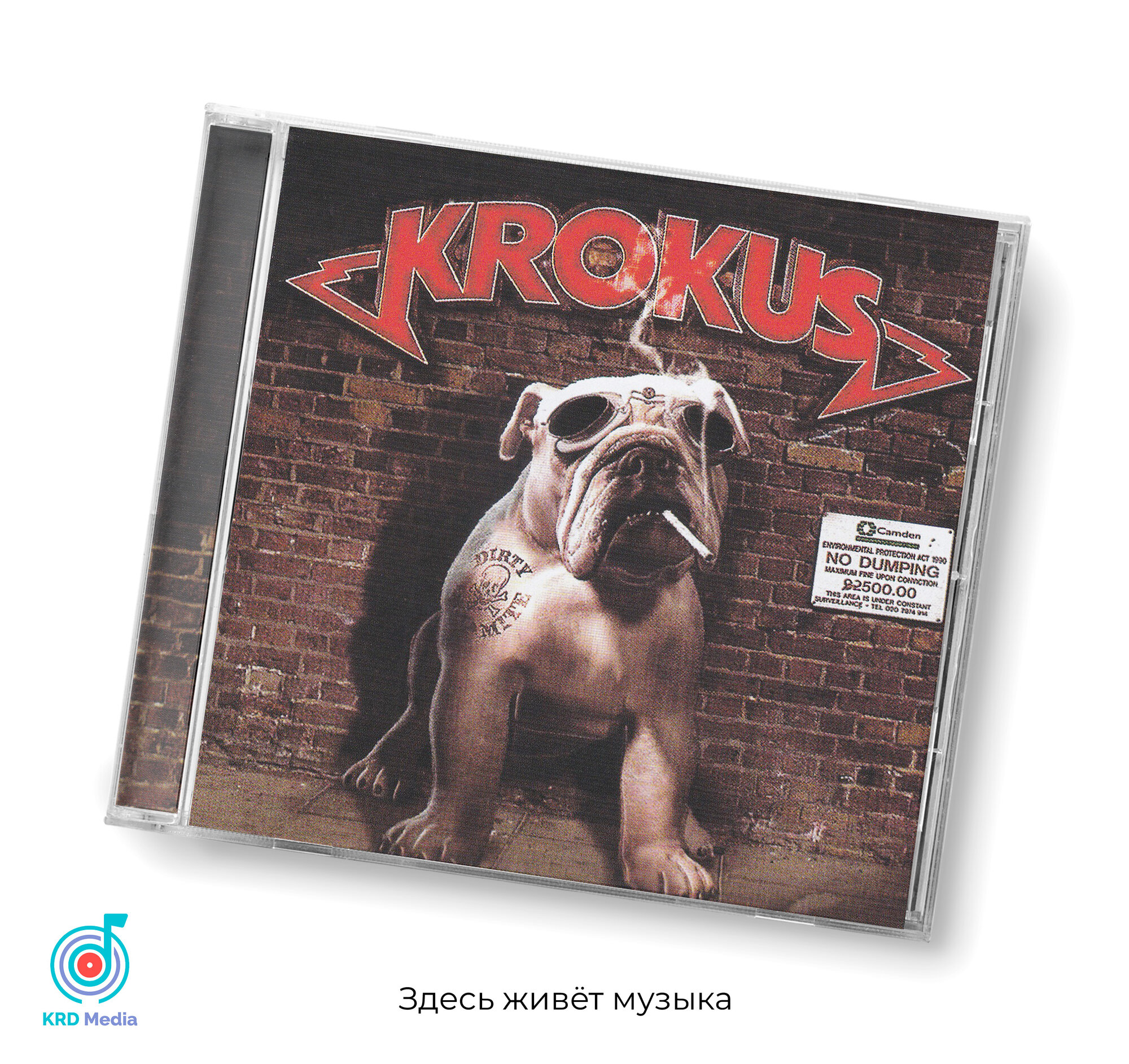 Krokus - Dirty Dynamite, 2013, 12-page, CD-Аудио