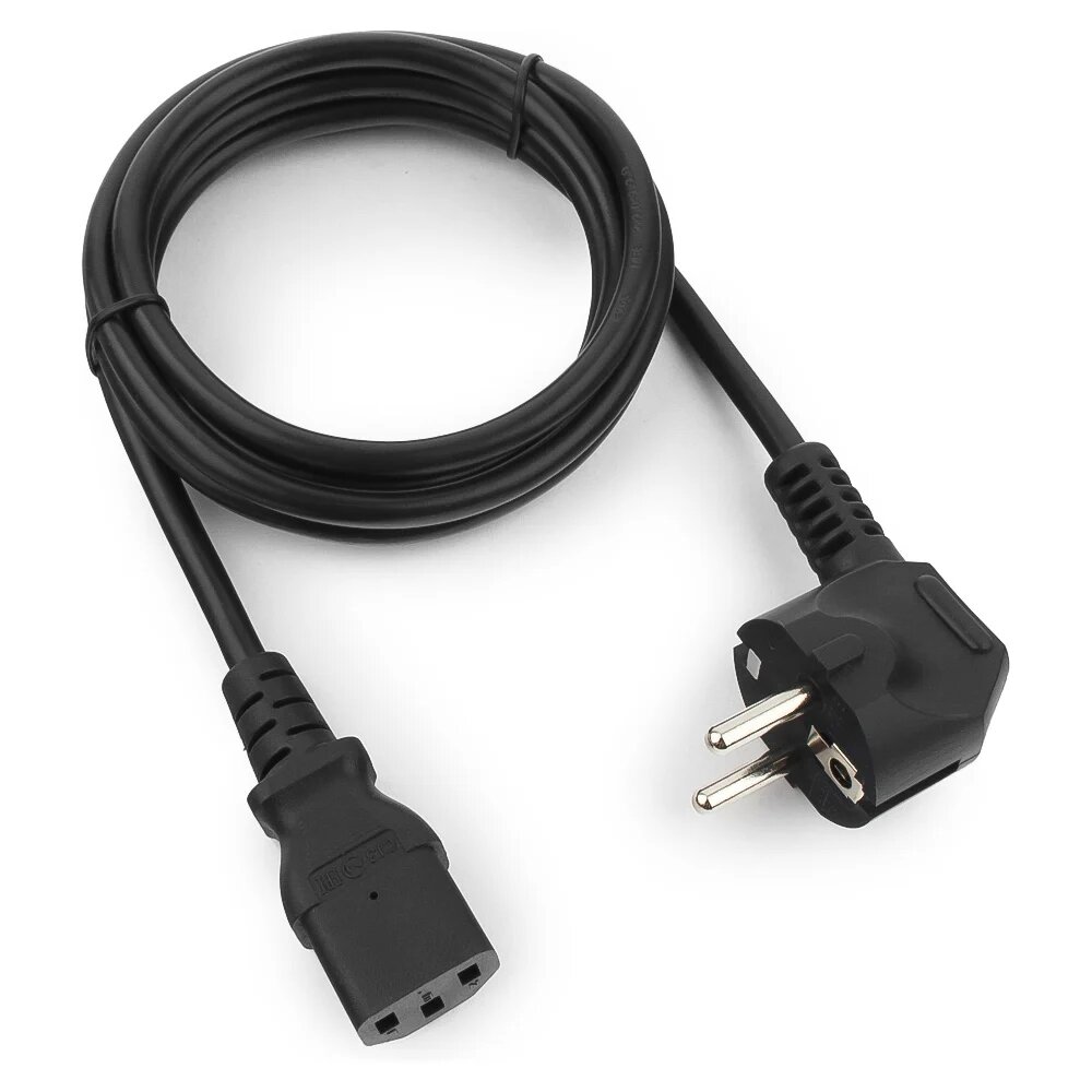 Шнур ПВС-АП Power Cube S22C13-250-10-5 черн 1,8м C13 3x1.00 10А, с заземлением,