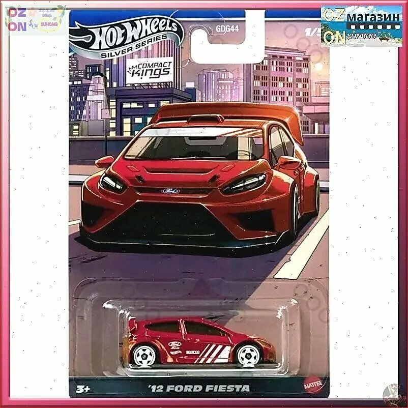 Машинка 12 FORD FIESTA