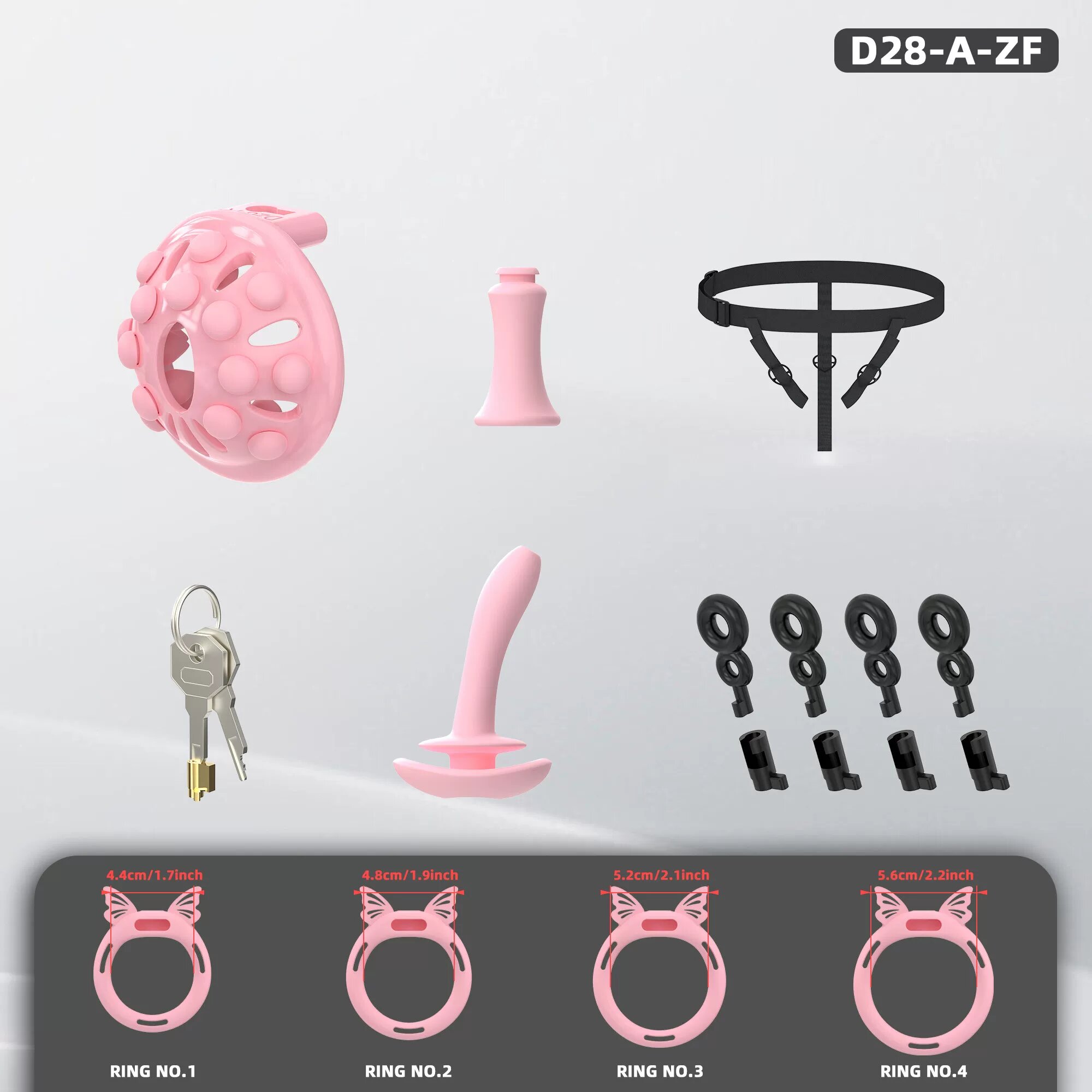 Мужской мягкий замок с ножками набор 4 розовый, регулируемая клетка для БДСМ, легкое решение для ограничения