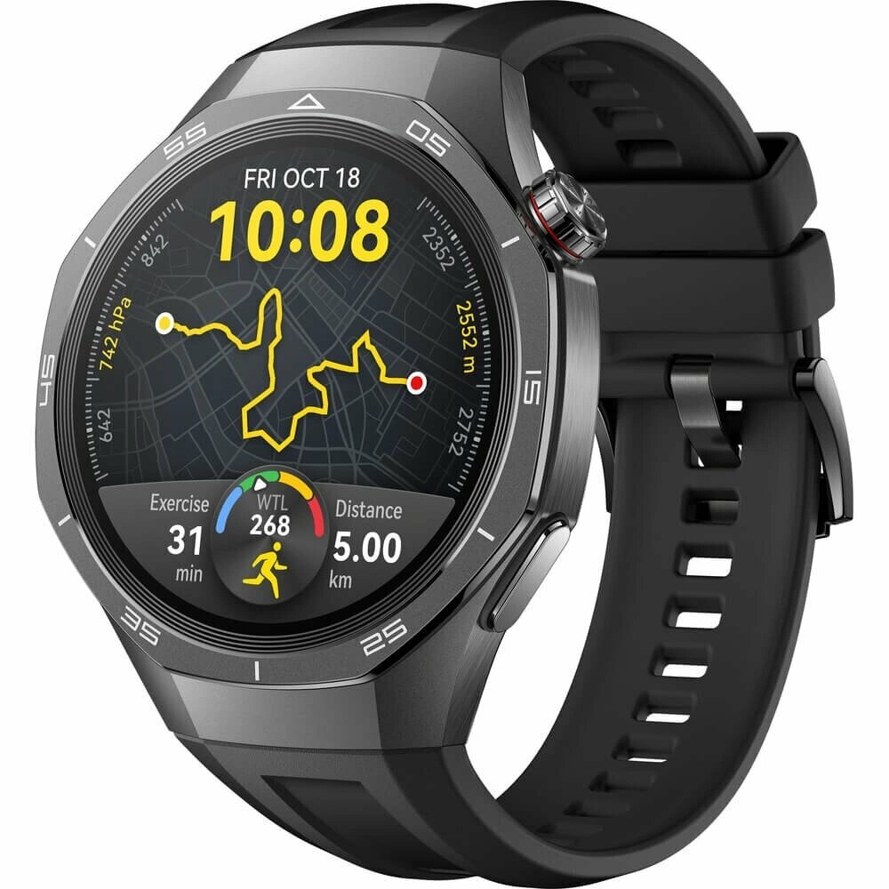 Смарт-часы Huawei Watch GT5 Pro, AMOLED экран, титановый корпус, 46мм