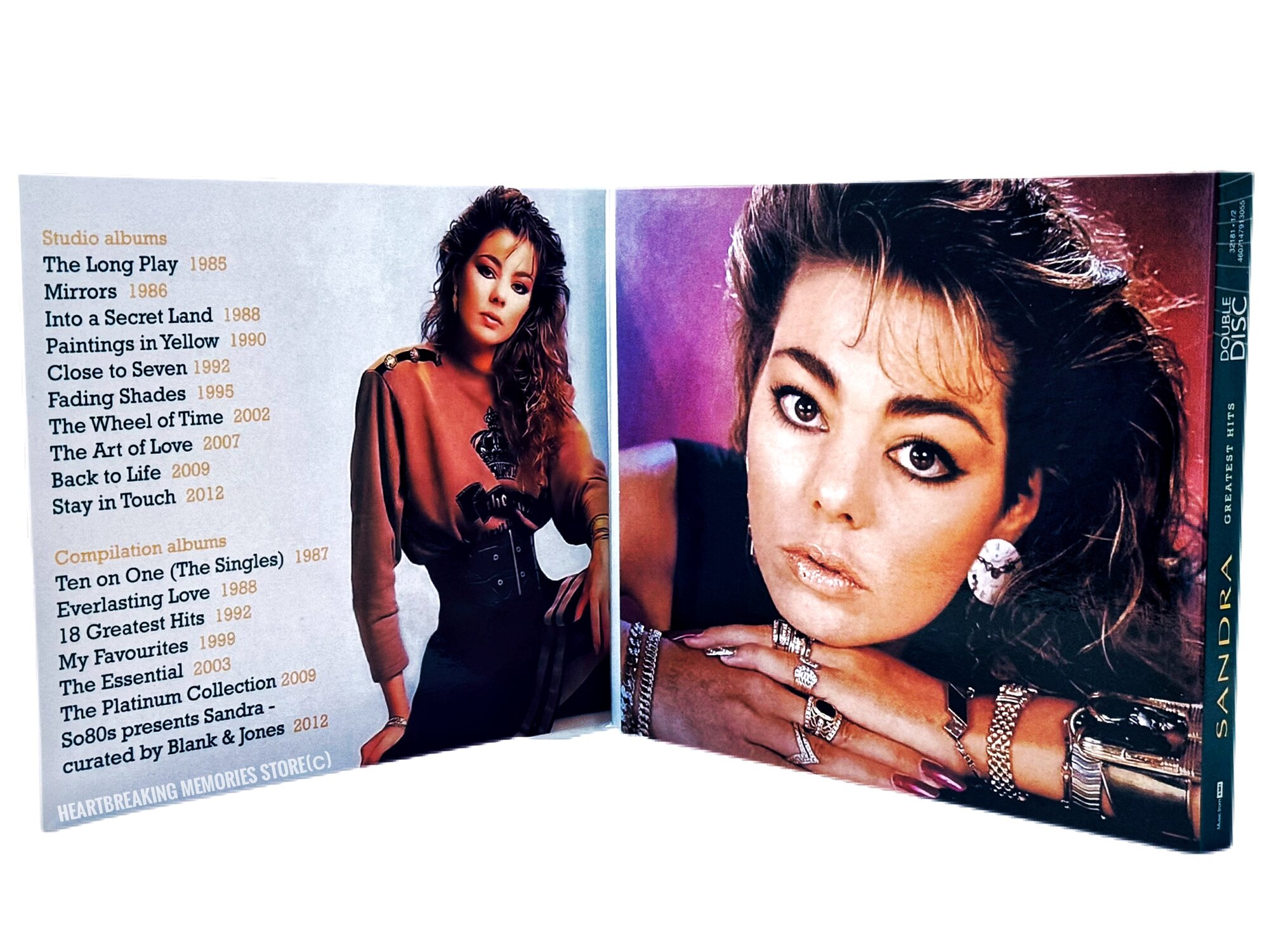 SANDRA "Greatest Hits" 2 CD (Сборник) Подарочное Издание STAR MARK — фото 1