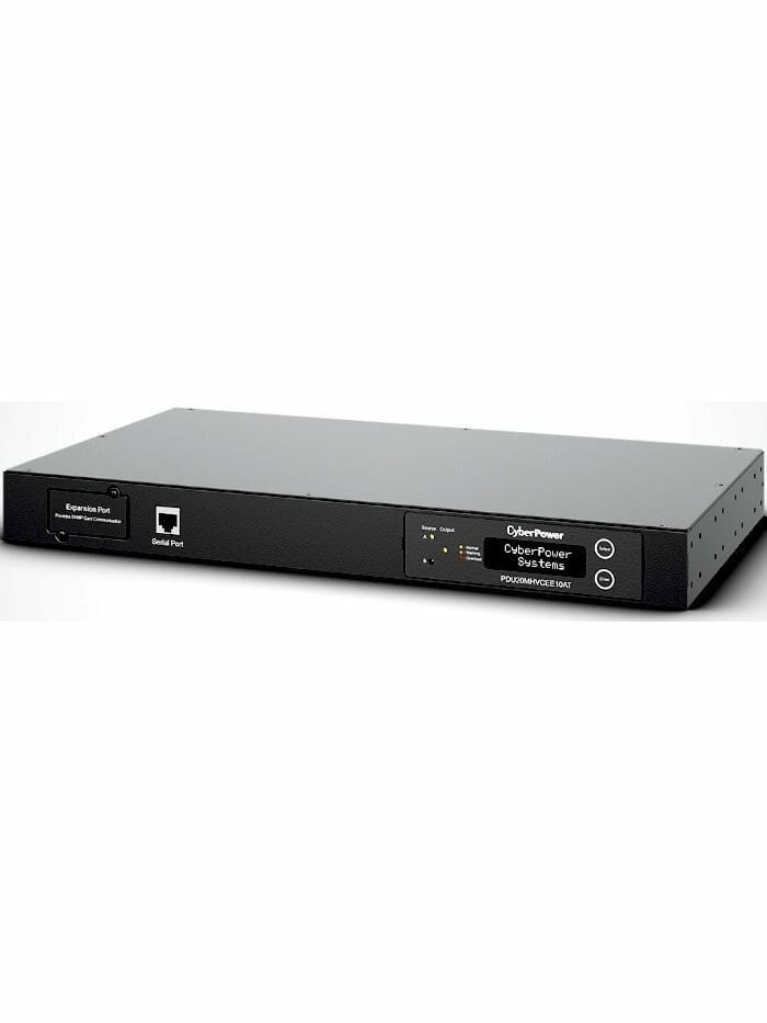 Блок розеток CyberPower PDU20MHVCEE10AT черный