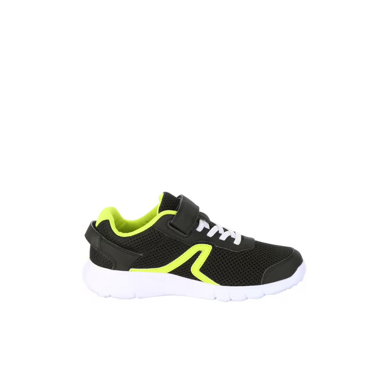 Ботинки Decathlon Soft 140, размер EU 37 стопа (23,5CM), черный/желтый — фото 1