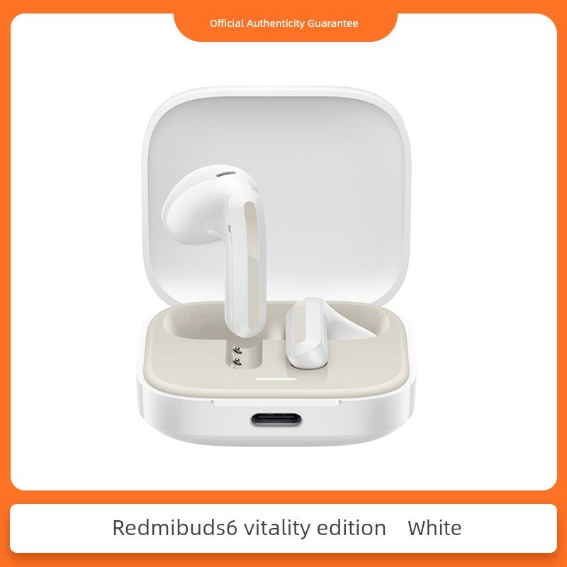 Redmi Buds 6 Vital Edition беспроводные наушники Bluetooth белого цвета для повседневного использования