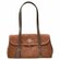 Сумка Coach, фактура матовая, brown