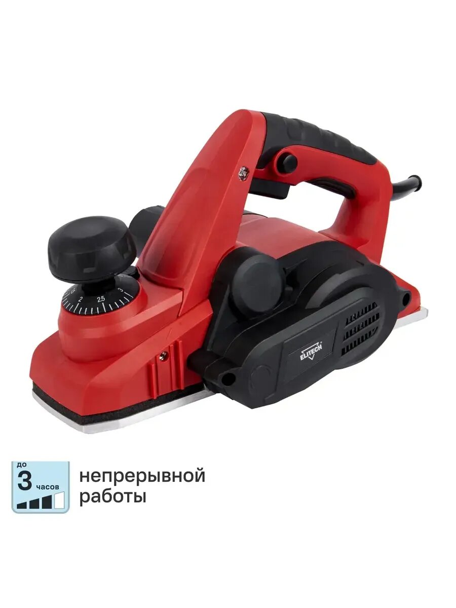 Рубанок сетевой Elitech Р 09-82, 850 Вт, 82 мм