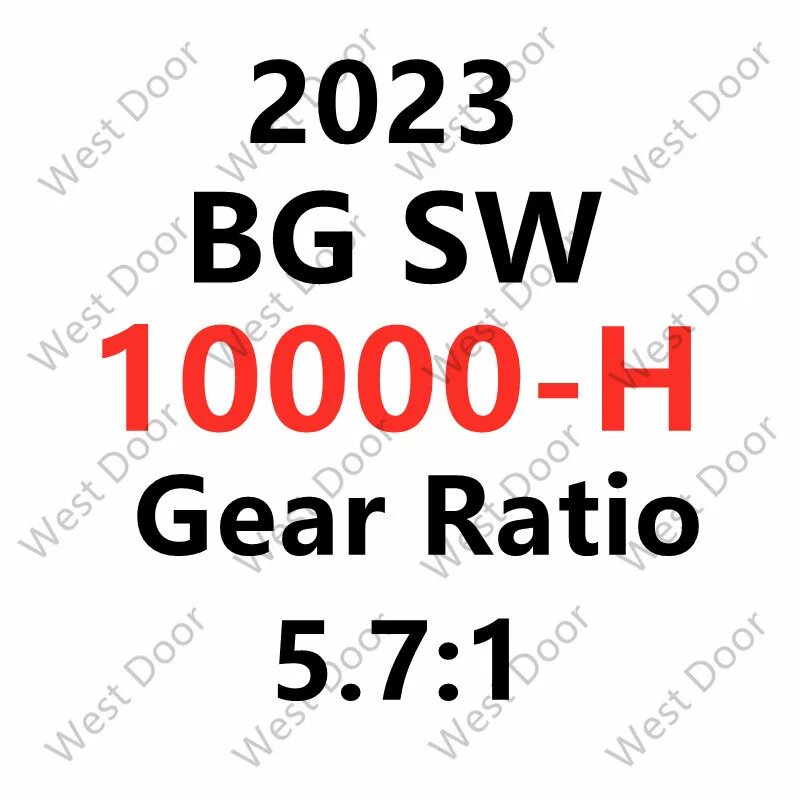 Новый катушка для морской рыбалки на jigging DAIWA BG SW 2023 года. Катушка вращения с алюминиевым корпусом, металическим члестом LC-ABS, 6+1 подшипником. SW 10000-H.