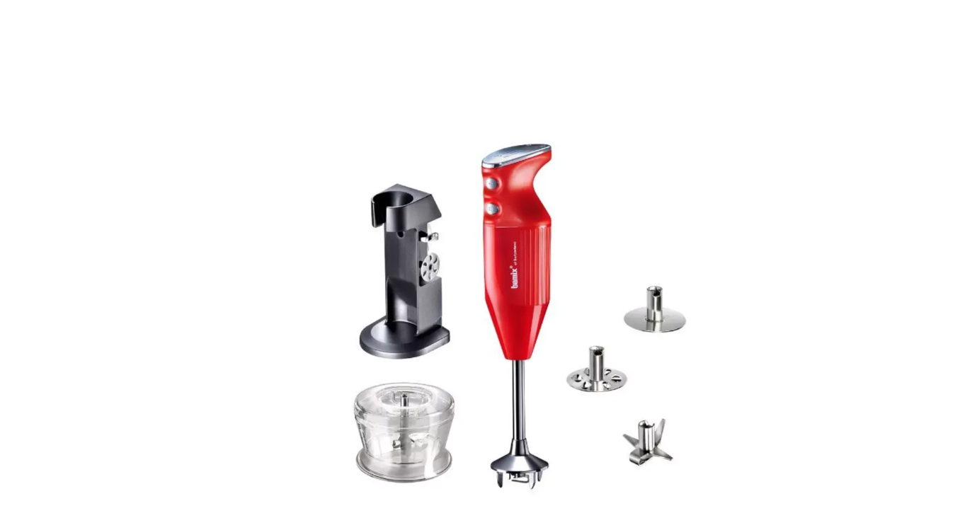 Блендер Bamix M200 DeLuxe red