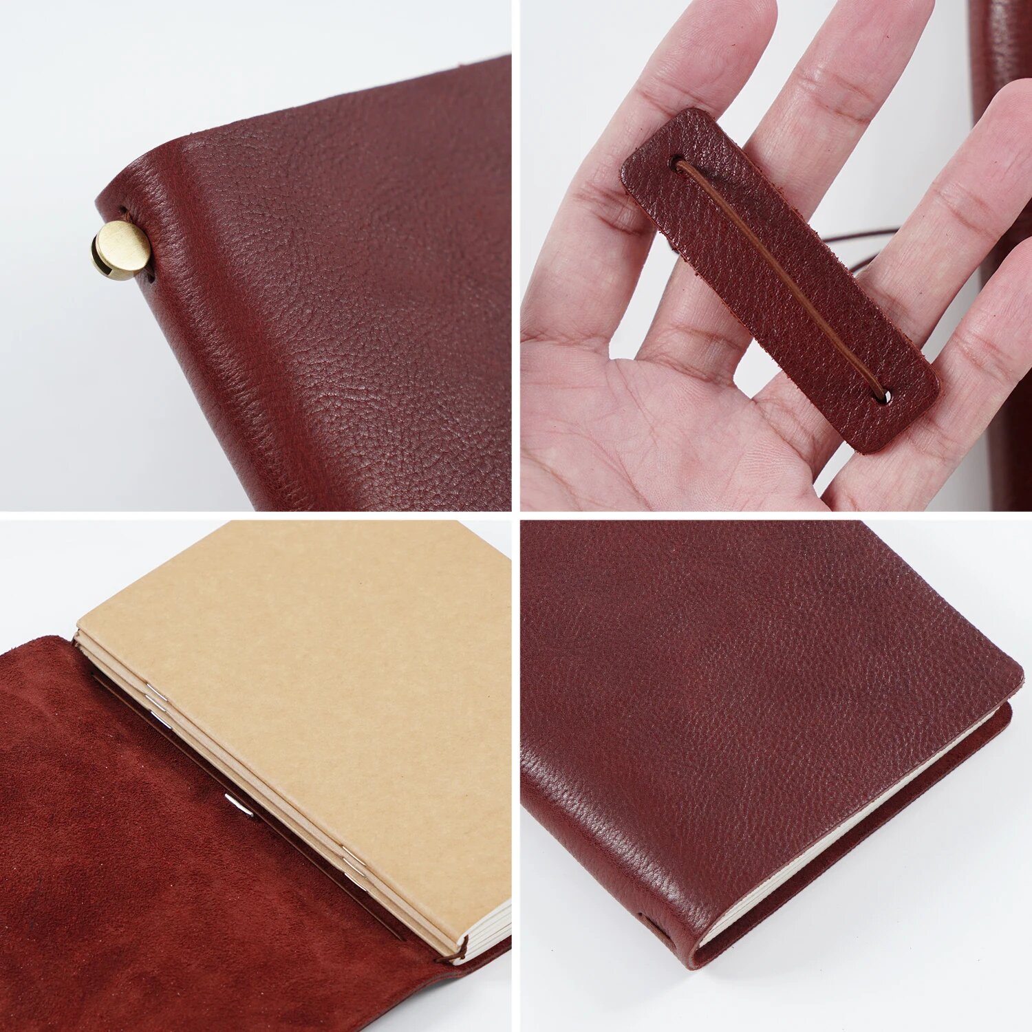 Moterm Compact A5 Traveler Notebook Бежевый, Khaki green — фото 1