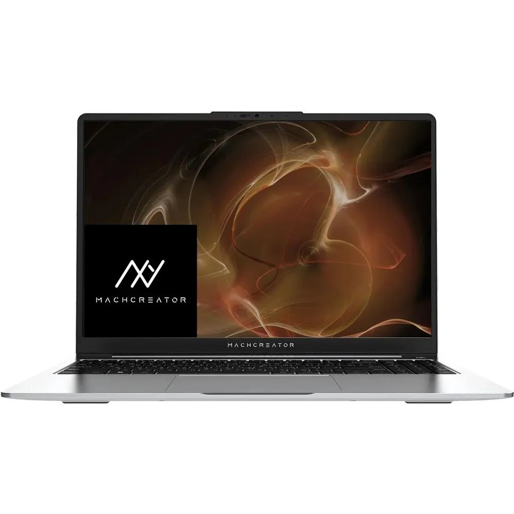 Ноутбук MACHCREATOR Genesis R16, 16", IPS, AMD Ryzen 5 7640HS 4.3ГГц, 6-ядерный, 16ГБ DDR5, 1ТБ SSD, AMD Radeon 760M, без операционной системы, серебристый [jj00g300hru]
