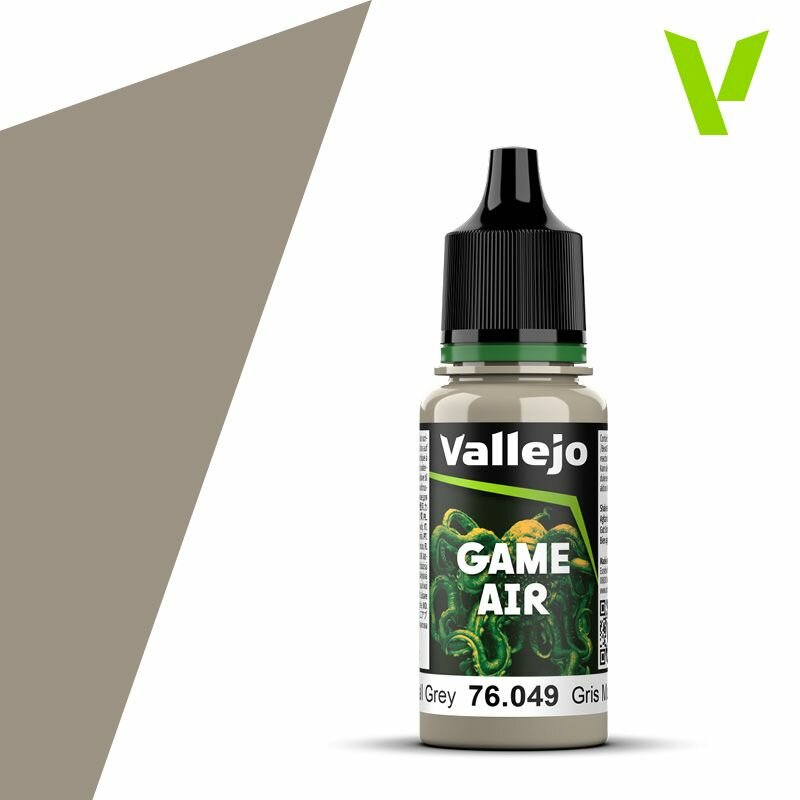 Краска Vallejo серии Game Air: Stonewall Grey - обновленная формула 2024 76.049
