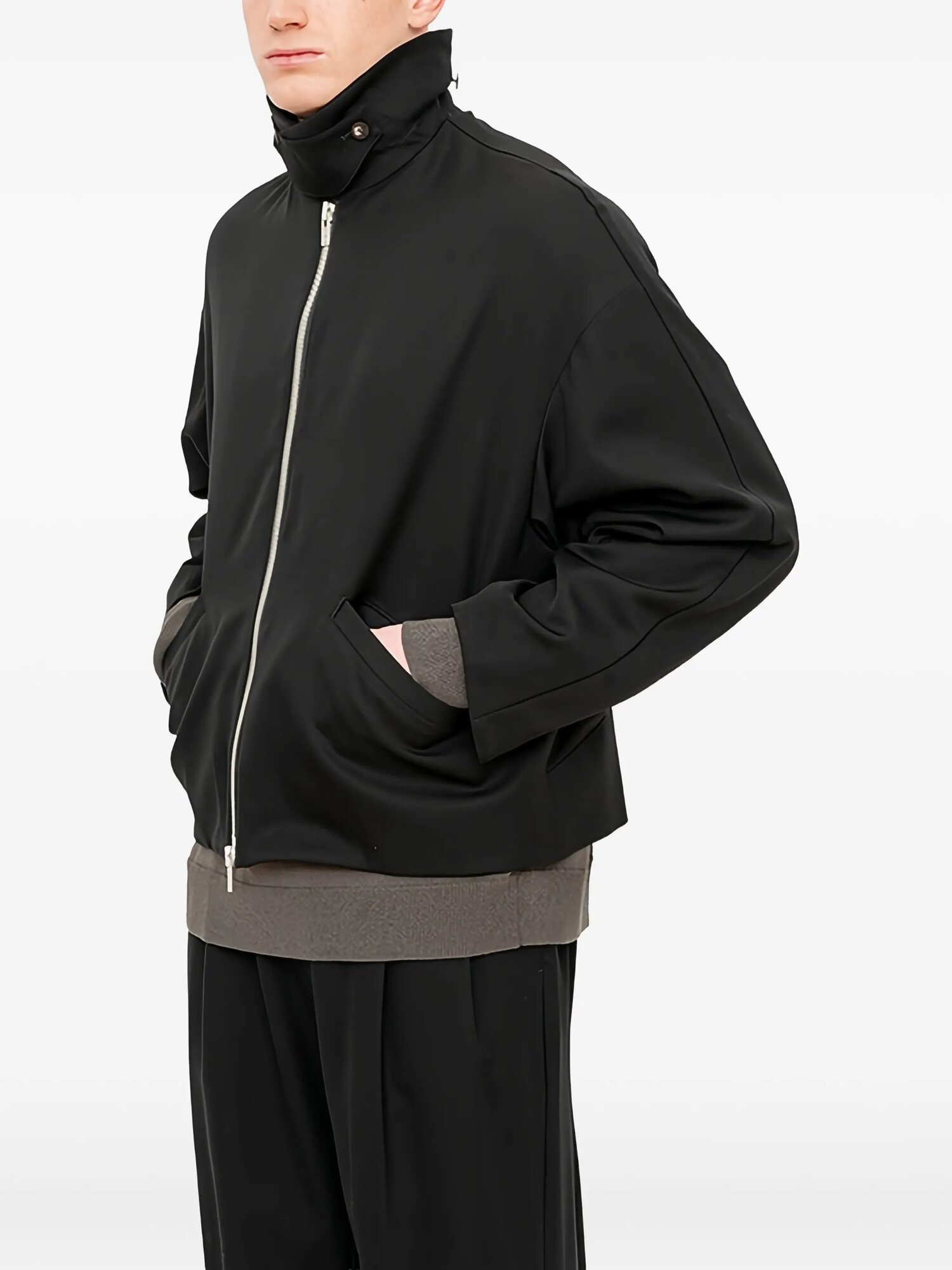 Куртка DEVOA Zip-up jacket, размер 3, black/black — фото 1