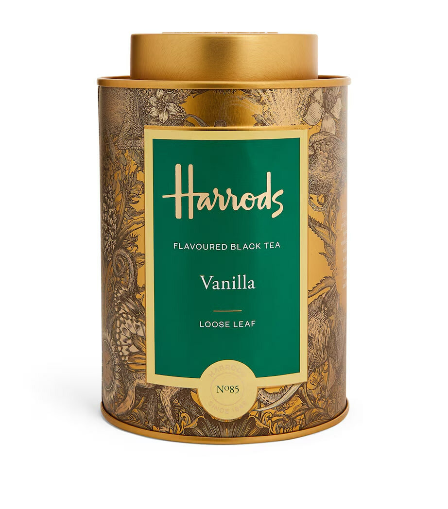 Harrods Чай листовой No. 85 Vanilla Flavoured Black Loose Leaf Tea 125г