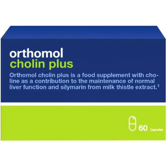 БАД Orthomol Холин Плюс 60 капс.