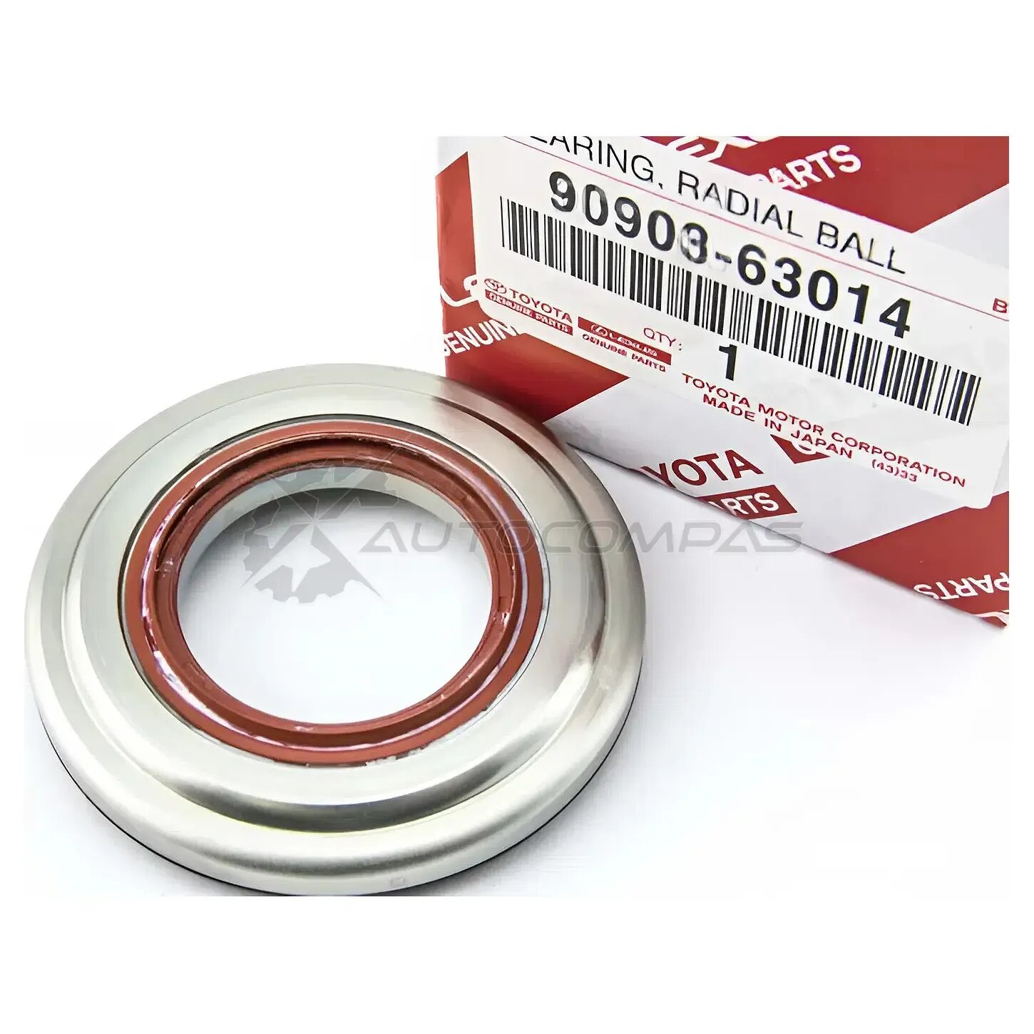 Подшипник опоры переднего амортизатора Lexus ES RX Toyota Camry Picnic Previa Sienna Solara Venza Windom 90903 63014 22547226 V967F 4